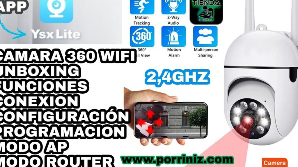 ️】Cómo configurar cámara YSXLite tech10