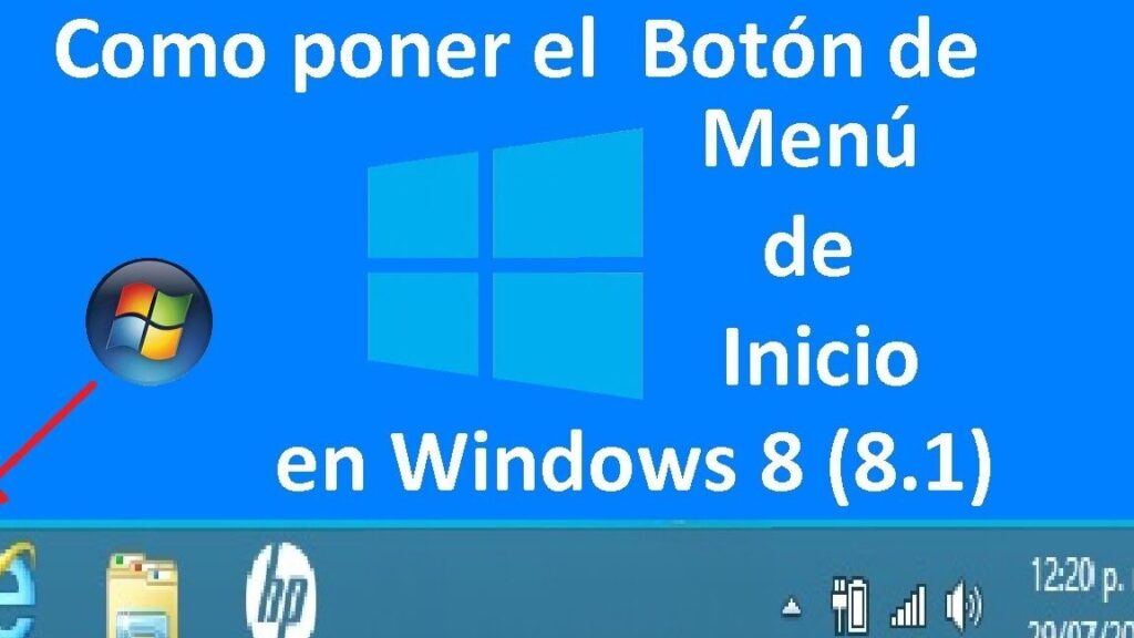 ️】Cómo configurar el botón de inicio en Windows 8 tech10