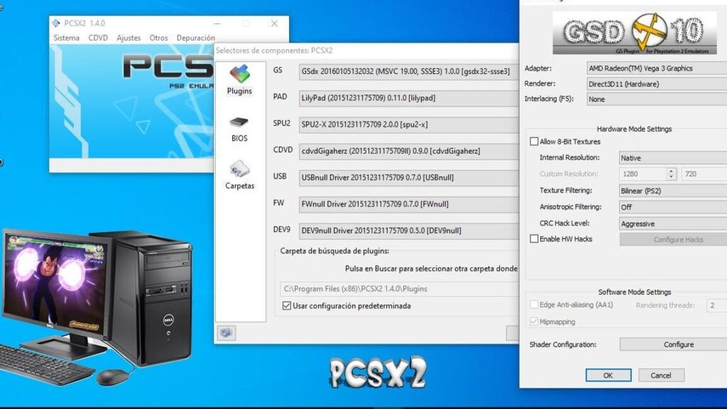 ️】Cómo configurar PCSX2 para Windows 7 tech10