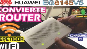 ️】Cómo configurar router Huawei EG8145V5 tech10