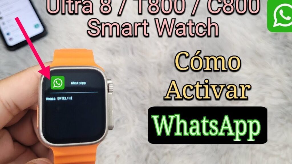 ️】Cómo configurar WhatsApp en smartwatch tech10