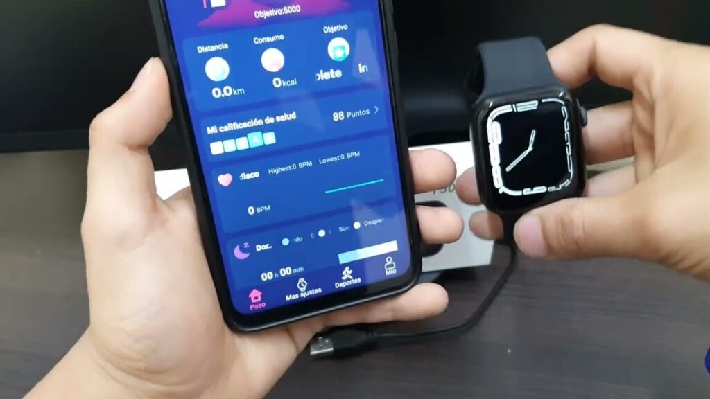 ️】GloryFit reloj cómo configurar tech10
